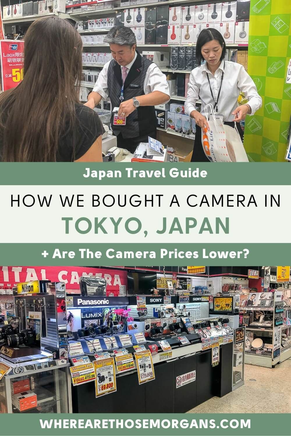 Buying Our First Camera In Tokyo, Japan