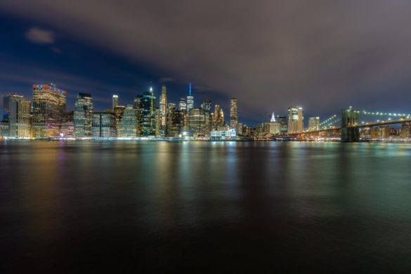 Walking The Brooklyn Bridge At Sunset + Night
