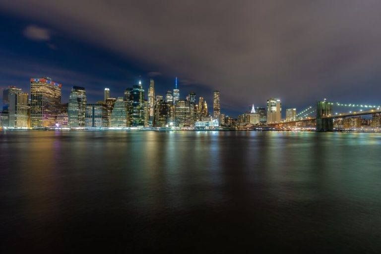 Walking The Brooklyn Bridge At Sunset + Night