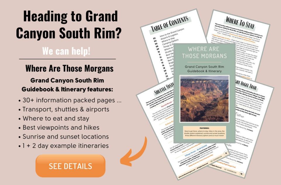 Best Hikes Grand Canyon South Rim: 17 Easy, Moderate and Hard Trails