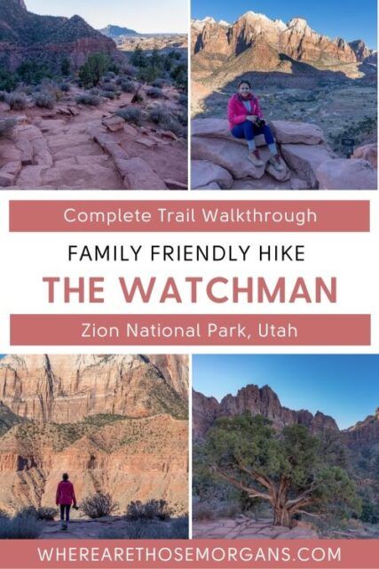 How To Hike The Watchman Trail In Zion National Park