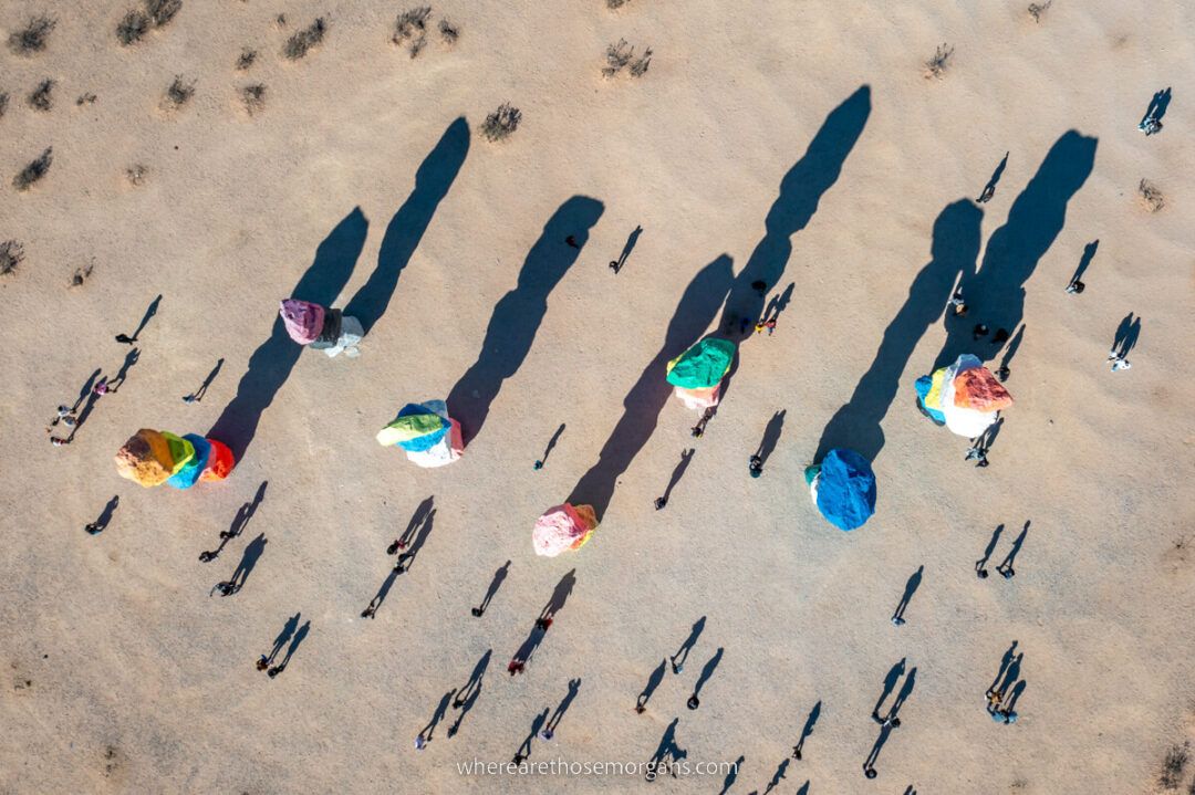 How To Visit Seven Magic Mountains Near Las Vegas
