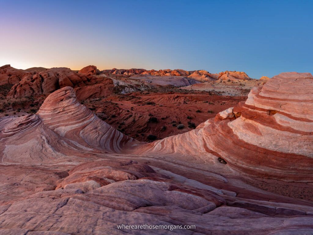 Hiking The Fire Wave Trail In Valley Of Fire