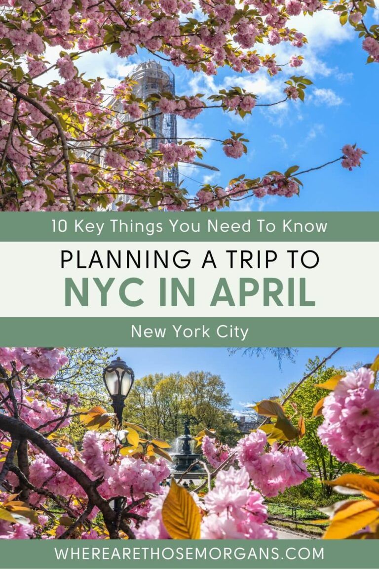 Visiting New York In April: 10 Key Things To Know About NYC