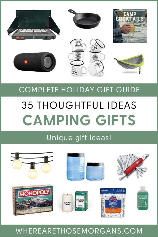 Best Camping Gifts: 35 Useful Gift Ideas Campers Will Love