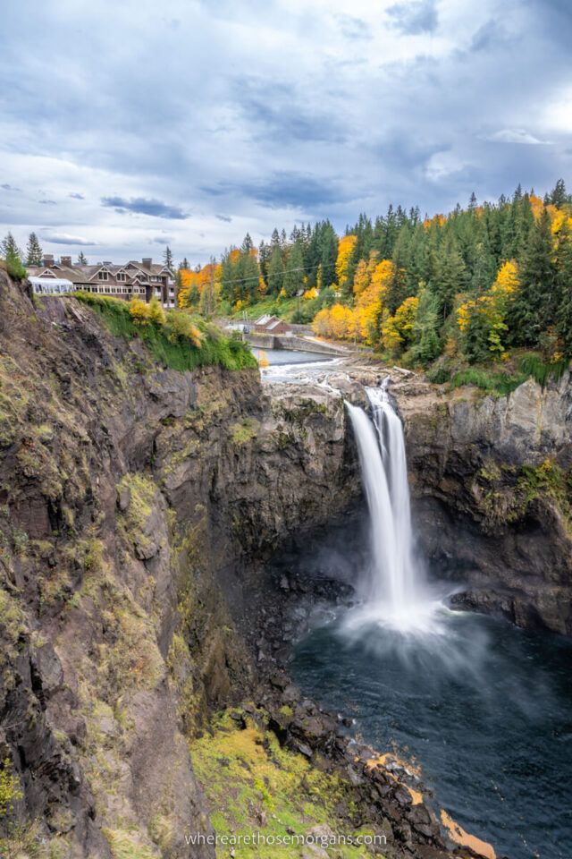 Visiting Snoqualmie Falls In Washington For The First Time
