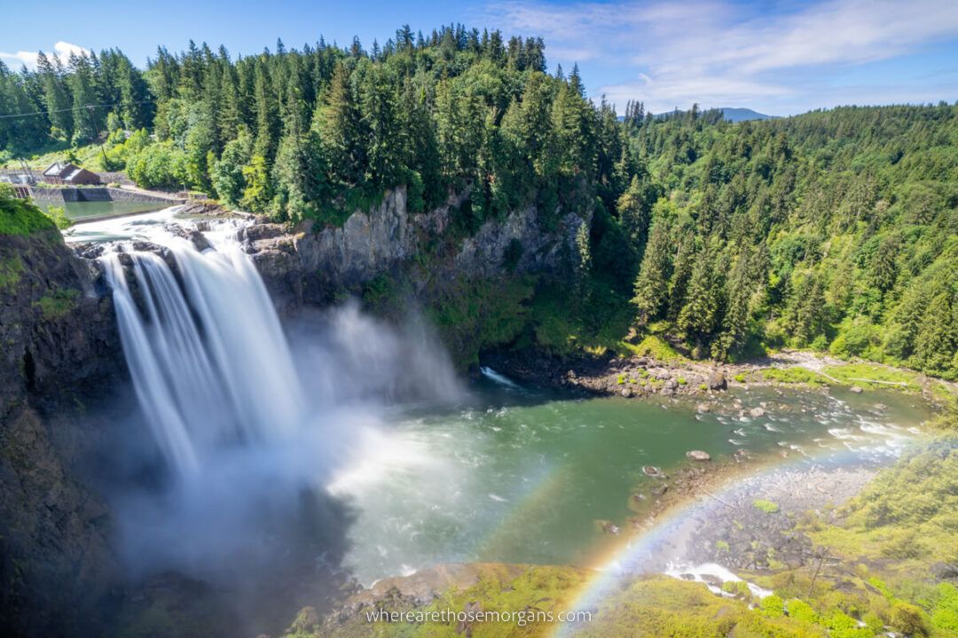Visiting Snoqualmie Falls In Washington For The First Time