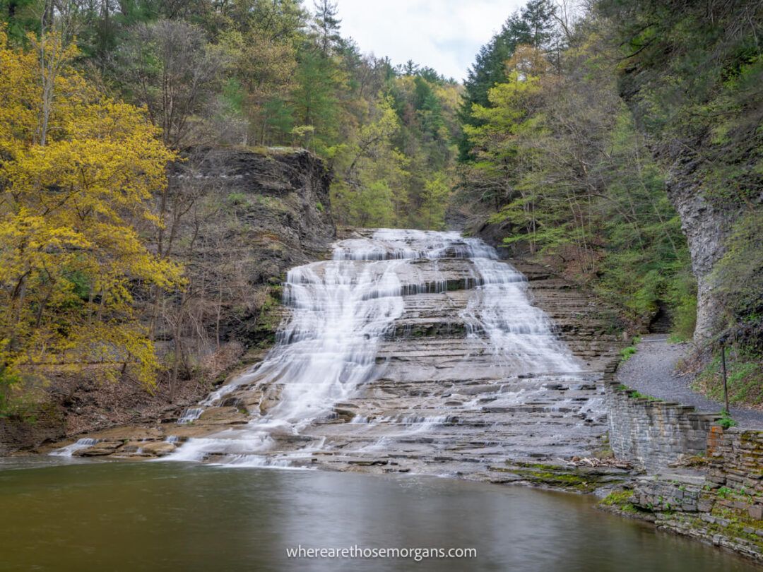 Hiking The Buttermilk Falls State Park Gorge Trail