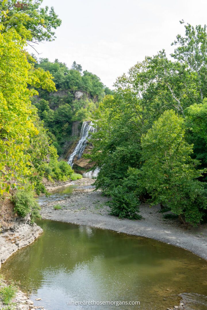 How To Visit Ithaca Falls In Ithaca, New York
