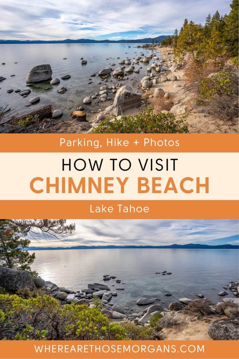 Chimney Beach Lake Tahoe: Trailhead Parking, Hike + Photos