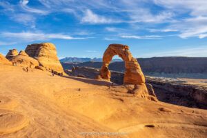 Hiking Delicate Arch Trail To A Stunning Sunset