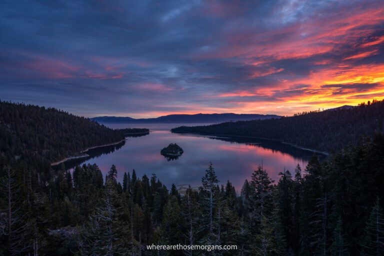 10 Stunning Lake Tahoe Sunrise + Sunset Photo Spots