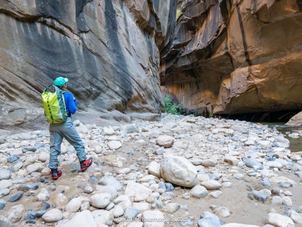 Exactly How To Day Hike The Narrows Bottom Up In Zion