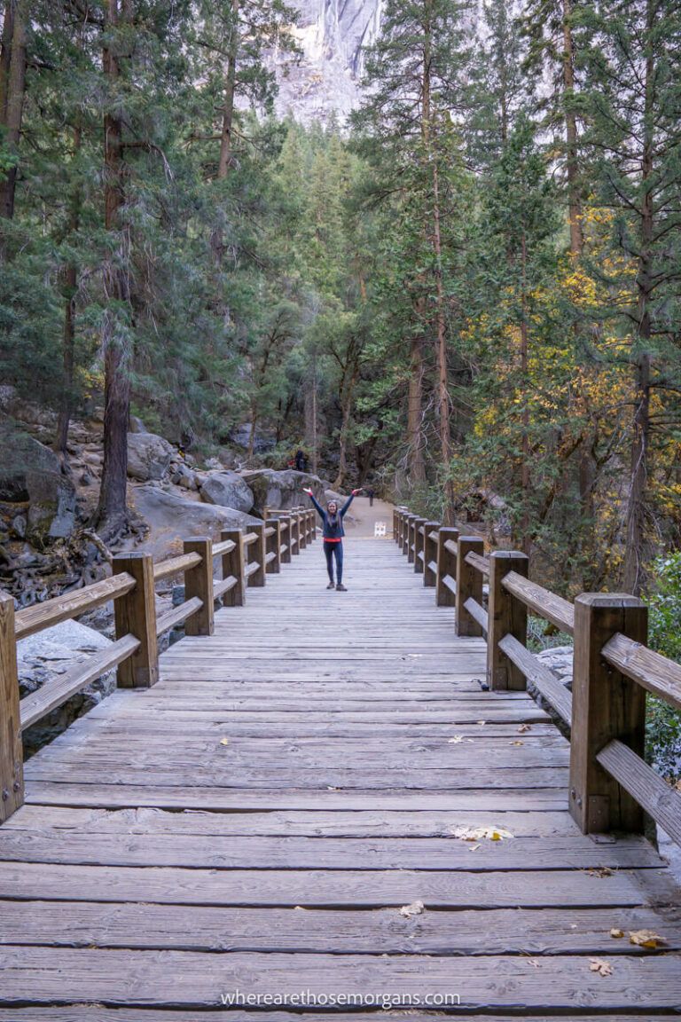 Hiking Mist Trail To Vernal And Nevada Falls In Yosemite
