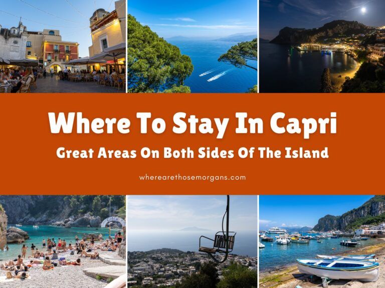 Exactly Where To Stay In Capri + Anacapri