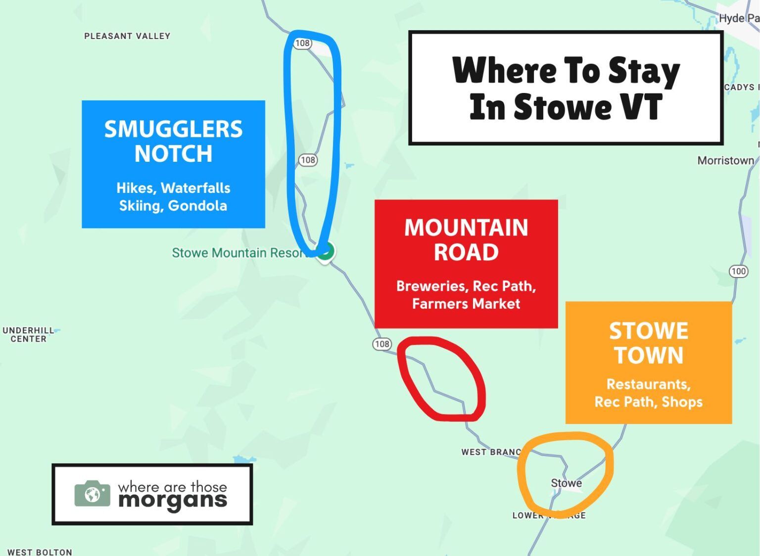 Exactly Where To Stay In Stowe, Vermont (For First Timers)