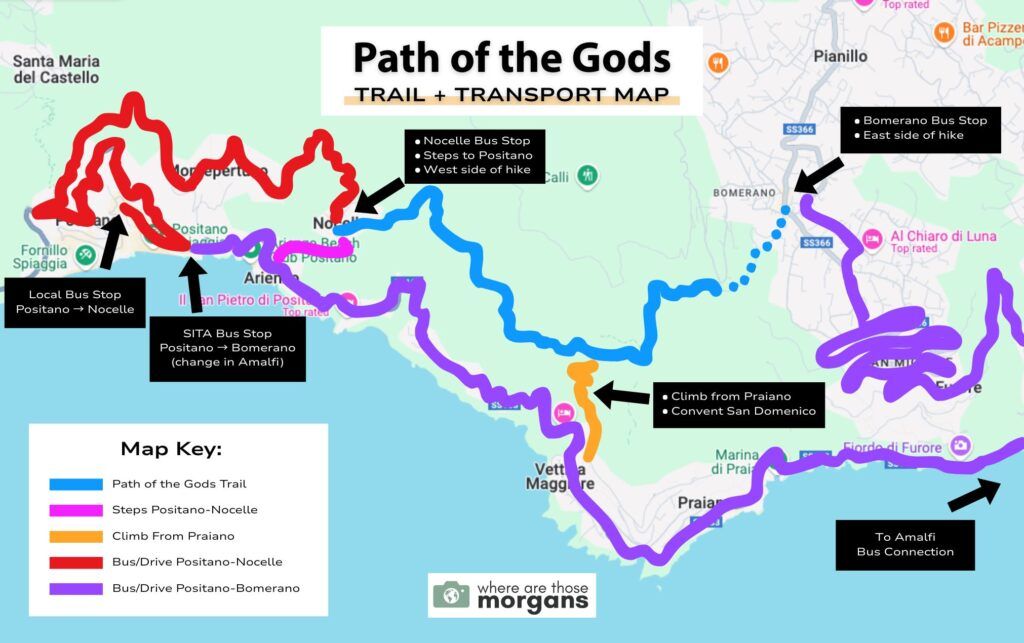 Hiking Path Of The Gods: Our Experience + Your Trail Options
