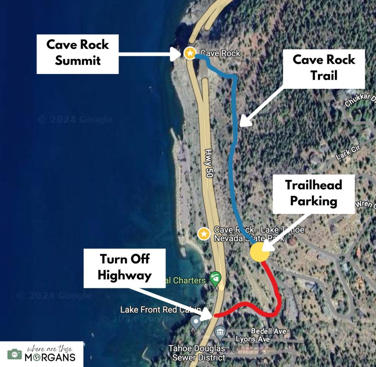 How To Hike Cave Rock Trail In Lake Tahoe