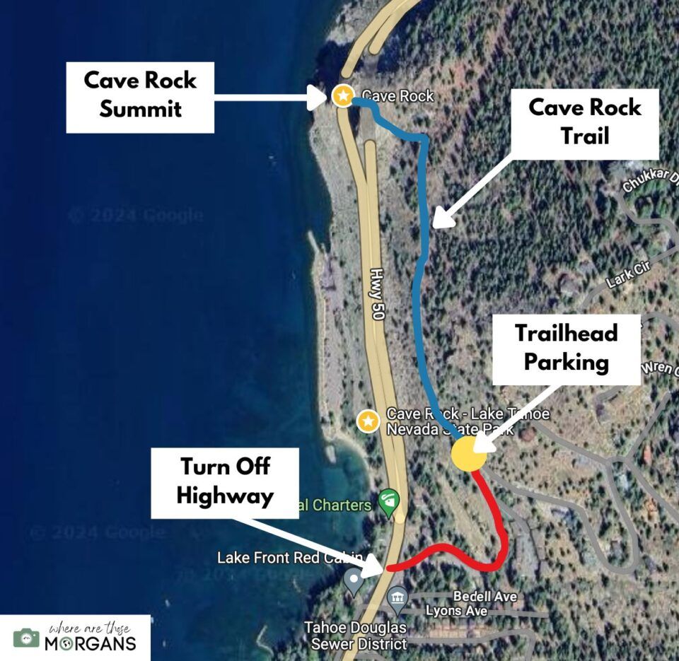 How To Hike Cave Rock Trail In Lake Tahoe